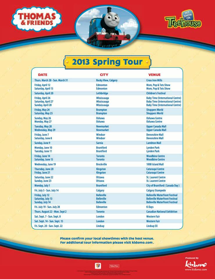 Family fun this weekend: Thomas the Tank Engine in Ottawa! – Postcards ...